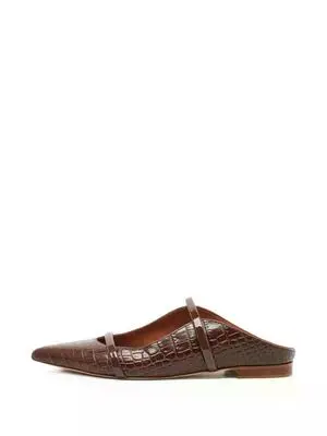 MALONE SOULIERS Malone Souliers Maureen Crocodile-Effect Mules