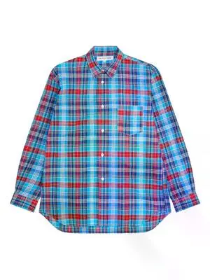 Comme Des Garçons Check-pattern Cotton Shirt