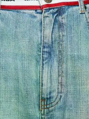 Balenciaga Unifit Logo-detail Jeans