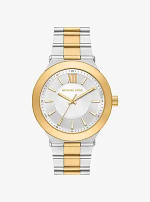 Michael Kors Billie Two-tone Stainless Steel Watch - Silver