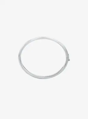 Michael Kors Twist Bangle Bracelet In By - Silver