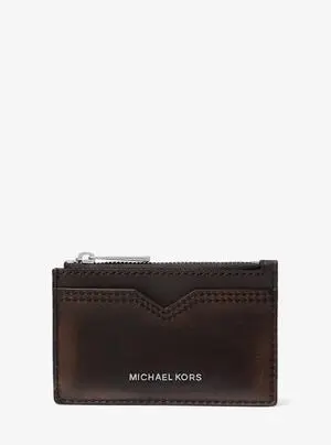 Men's Burnished Leather Wallets