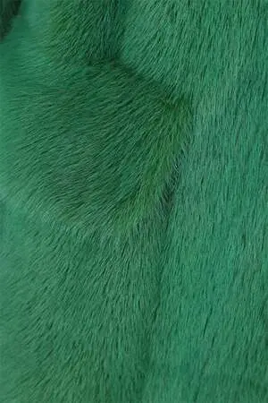 Prada Long Sleeved Fur Coat