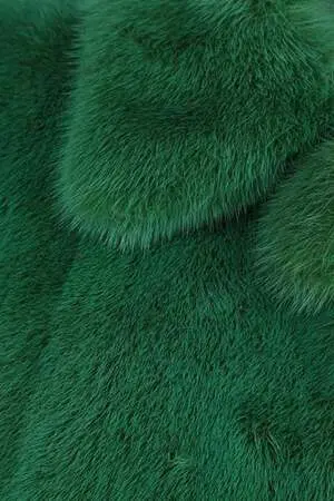 Prada Long Sleeved Fur Coat