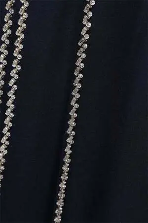Prada Crystal-embellished Chiffon Minidress