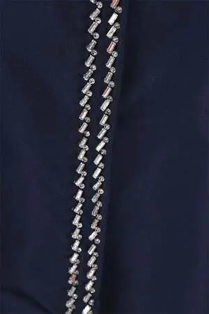 Prada Crystal-embellished Single-breasted Coat
