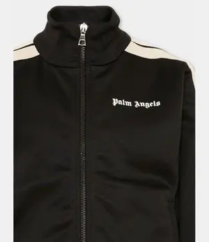 Palm Angels Long-sleeve Zip-up Sweatshirt