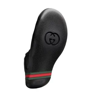 Gucci Screener Sneaker With Perforated Gg Motif