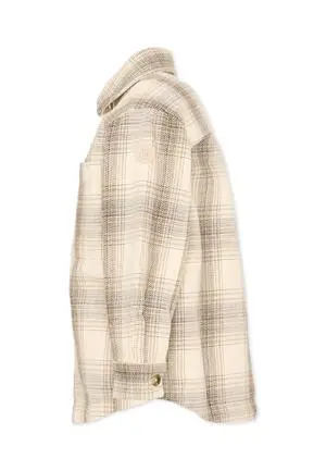 Hugo Boss Check Pattern Pocket Detail Shirt