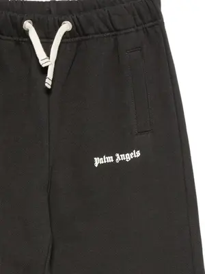 Palm Angels Logo Print Jersey Tracksuit Bottoms