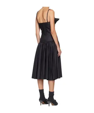 JEAN PAUL GAULTIER Conic-cup Sleeveless Midi Dress