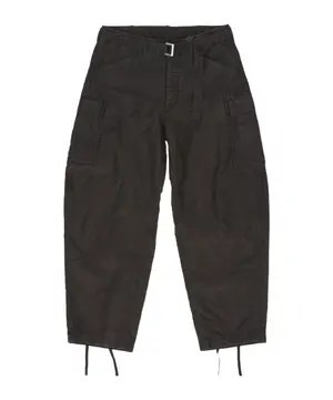 Sacai Casual Pants With Belt Loops - Black