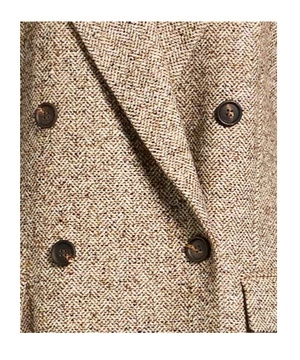 Brunello Cucinelli Double-breasted Tweed Blazer