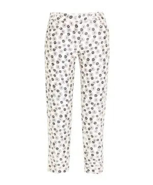 Dolce & Gabbana Slim-fit Floral Print Tailored Trousers