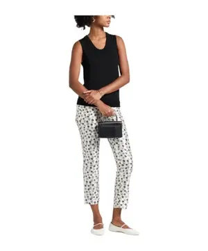 Dolce & Gabbana Slim-fit Floral Print Tailored Trousers