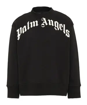 Palm Angels Long-sleeve Logo Sweatshirt
