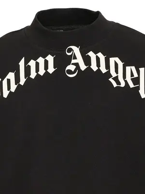 Palm Angels Long-sleeve Logo Sweatshirt