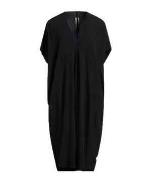 Rick Owens Solidcolor Loose Long Dress - Black