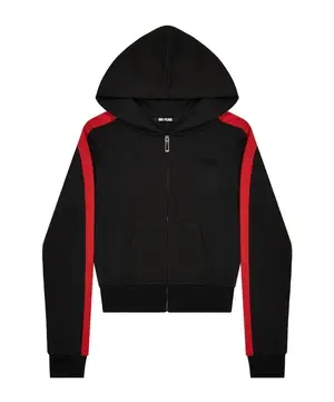 DION LEE Zip-up Hoodie With Kangaroo Pocket