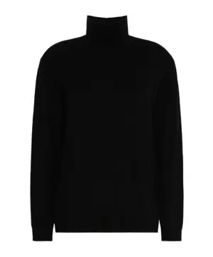 Max Mara Mock Neck Knitted Jumper