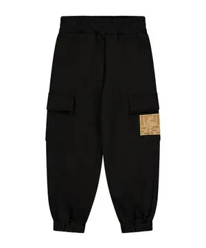 Fendi Casual Joggerstyle Cargo Trousers - Black