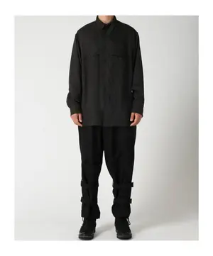 Yohji Yamamoto Pour Homme Curved Hem Shirt