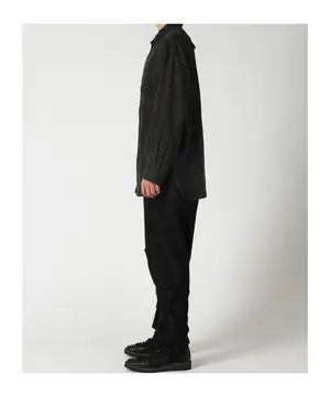 Yohji Yamamoto Pour Homme Curved Hem Shirt