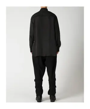 Yohji Yamamoto Pour Homme Curved Hem Shirt