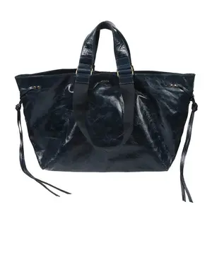 Isabel Marant Étoile Wardy Tie-fastened Tote Bag - Blue