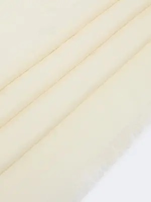 Max Mara Jacquard Wool And Silk Shawl - White