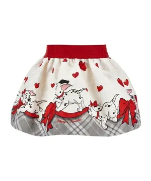 Monnalisa Graphic-print Flared Skirt