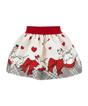 Monnalisa Graphic-print Flared Skirt