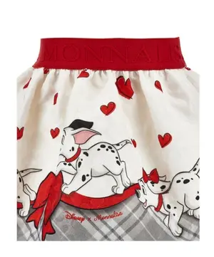 Monnalisa Graphic-print Flared Skirt