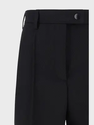 Prada High-waist Tapered-leg Trousers