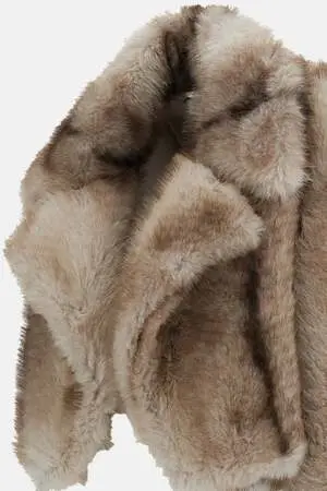 Sportmax Cropped Boxy Jacket In Furry Jersey
