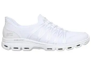 Sketchers Slipins Glidestep Comfort Steady Grace - White