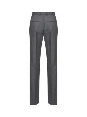Giuseppe Di Morabito Dark Grey Virgin Wool Tailored Trousers