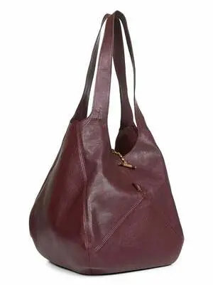 Chloé Burgundy Balloon Shoulder Bag - Multicolor