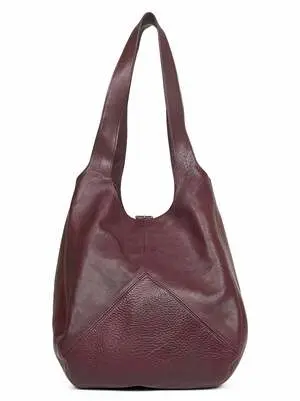Chloé Burgundy Balloon Shoulder Bag - Multicolor