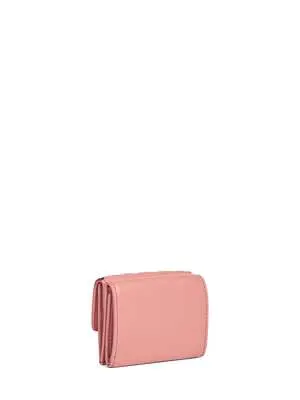 Fendi Pink Micro Trifold Baguette Wallet