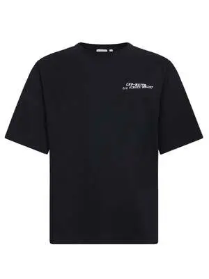Off-White Black Cotton Jersey Type Arrow Skate T-shirt - Multicolor