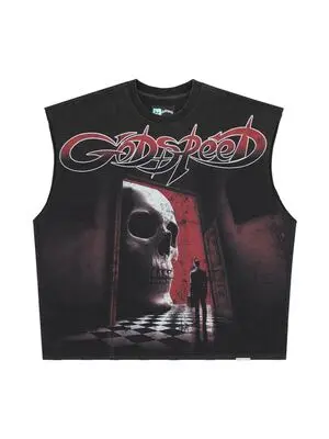 GODSPEED Fate's Doorstep Sleeveless T-shirt - Black