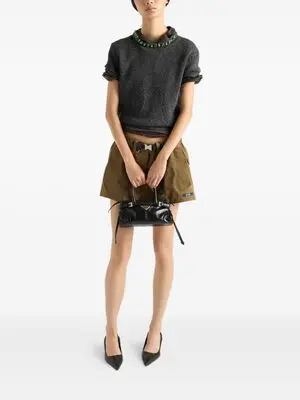 Prada Bonnie Mini Leather Handbag