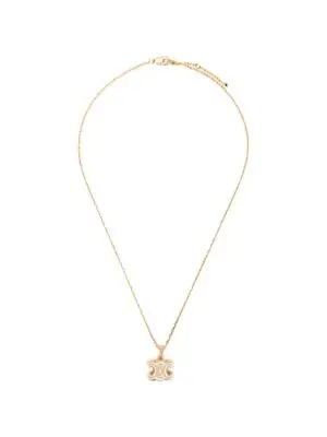 Celine Triomphe Chunky Necklace - Multicolor