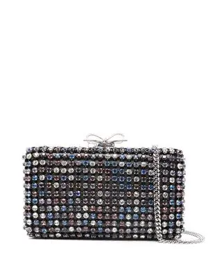 SELF-PORTRAIT Crystal Embellished Clutch