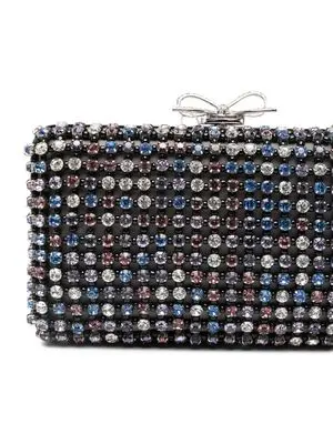 SELF-PORTRAIT Crystal Embellished Clutch