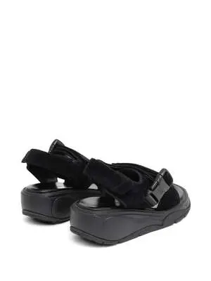 Phoebe Philo Pace Suede Leather Sandals