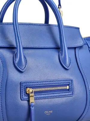 Celine Luggage Small Leather Tote Bag