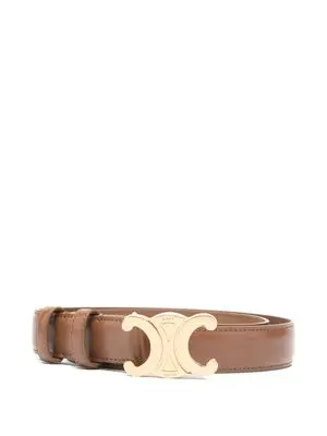 Celine Triomphe Leather Belt - Multicolor
