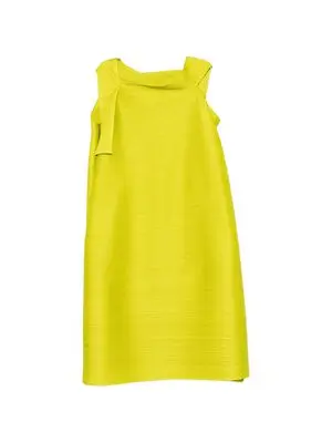 Issey Miyake Pleated Midi Dress - Multicolor